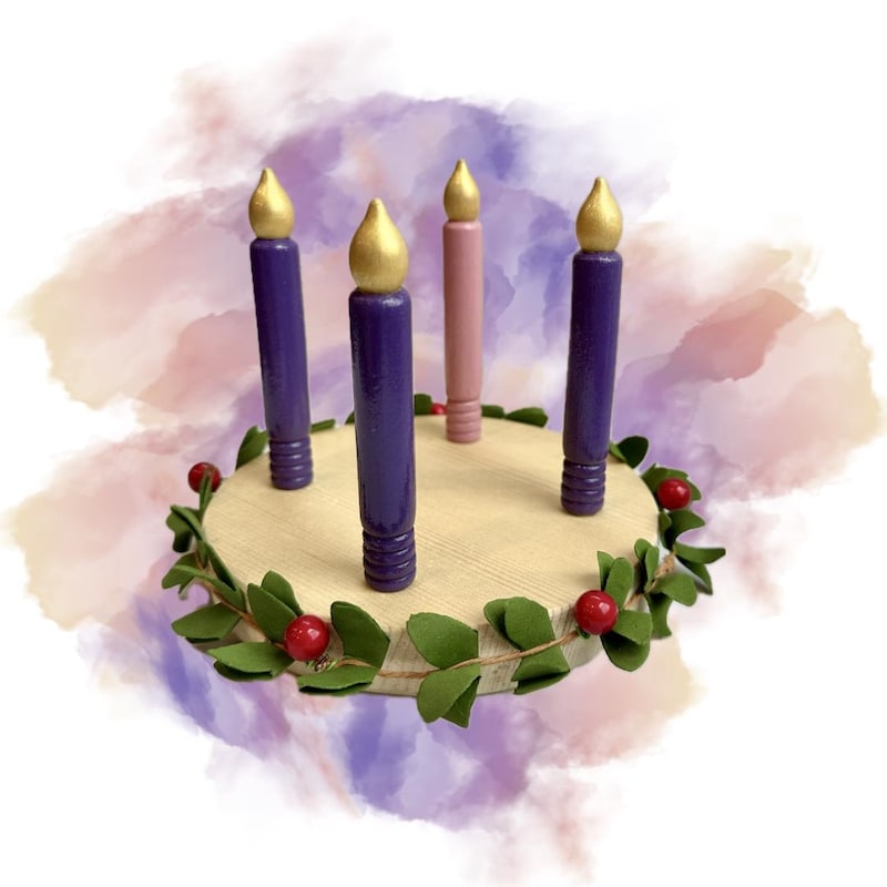 Advent Wreath - Etsy