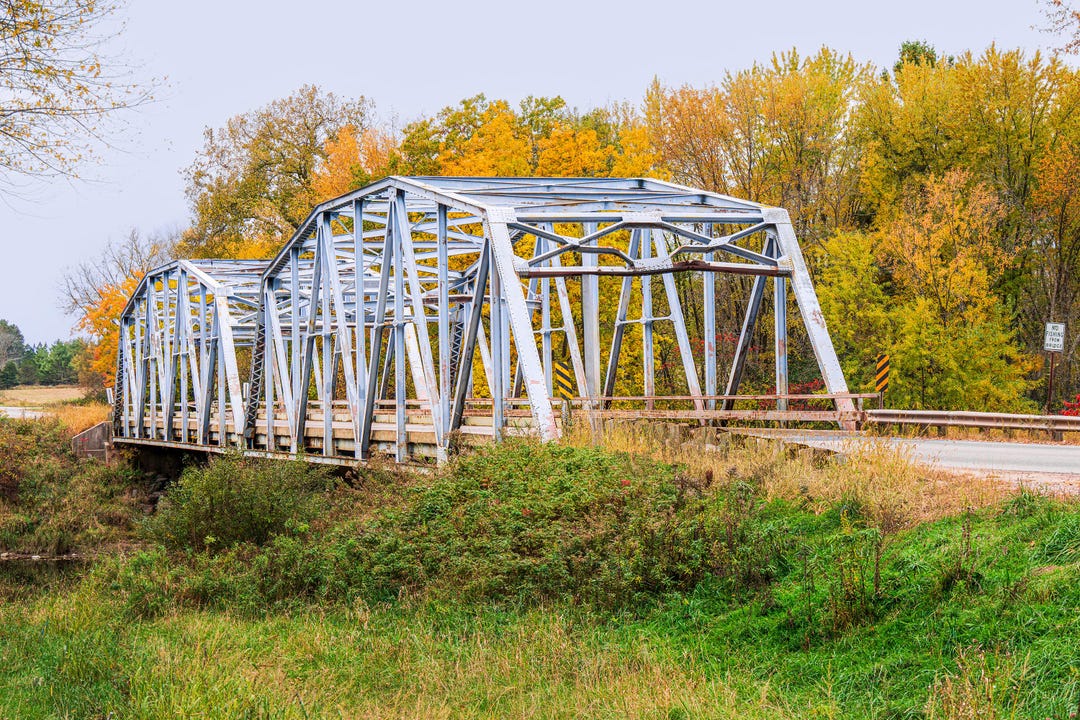 Overhead Steel Truss Bridge Photo: Historic Architecture (digital ...