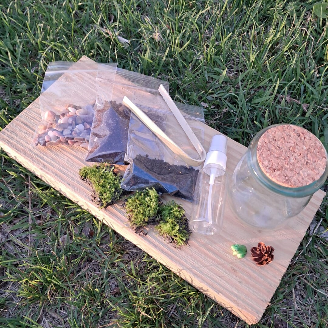 DIY Terrarium Kit, Terrarium Kit for Kids Terrarium Making Kit ...