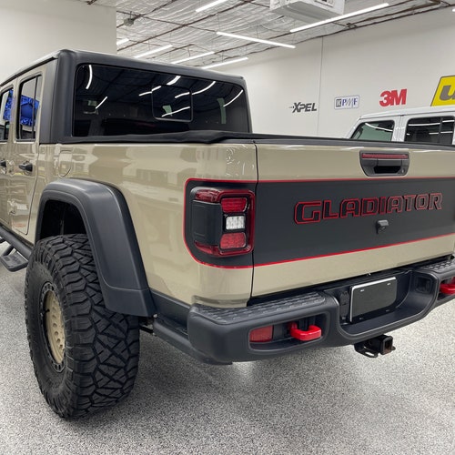 Gladiator Tailgate Wrap solid Black - Etsy