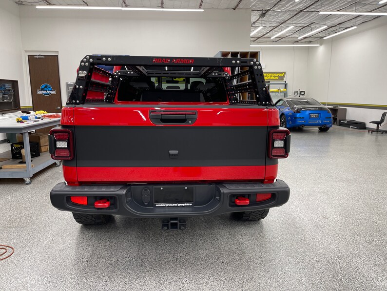 Gladiator Tailgate Wrap solid Black - Etsy