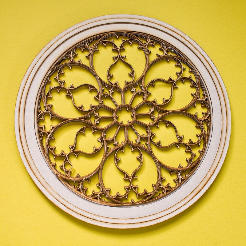 Rose Window - Etsy