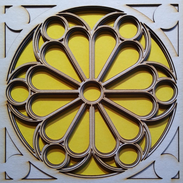 Rose Window - Etsy