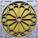 Gothic Cathedral Rose Window 02, Pattern for Laser Cutting, Layered ...