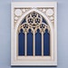 Gothic Church Window 01, Wall Art, Home Decor, Pattern for Laser ...