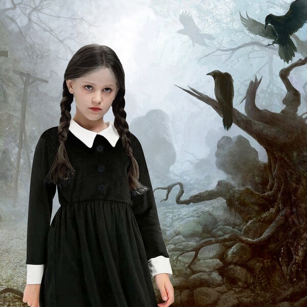 Wednesday Addams Dress Pattern - Etsy