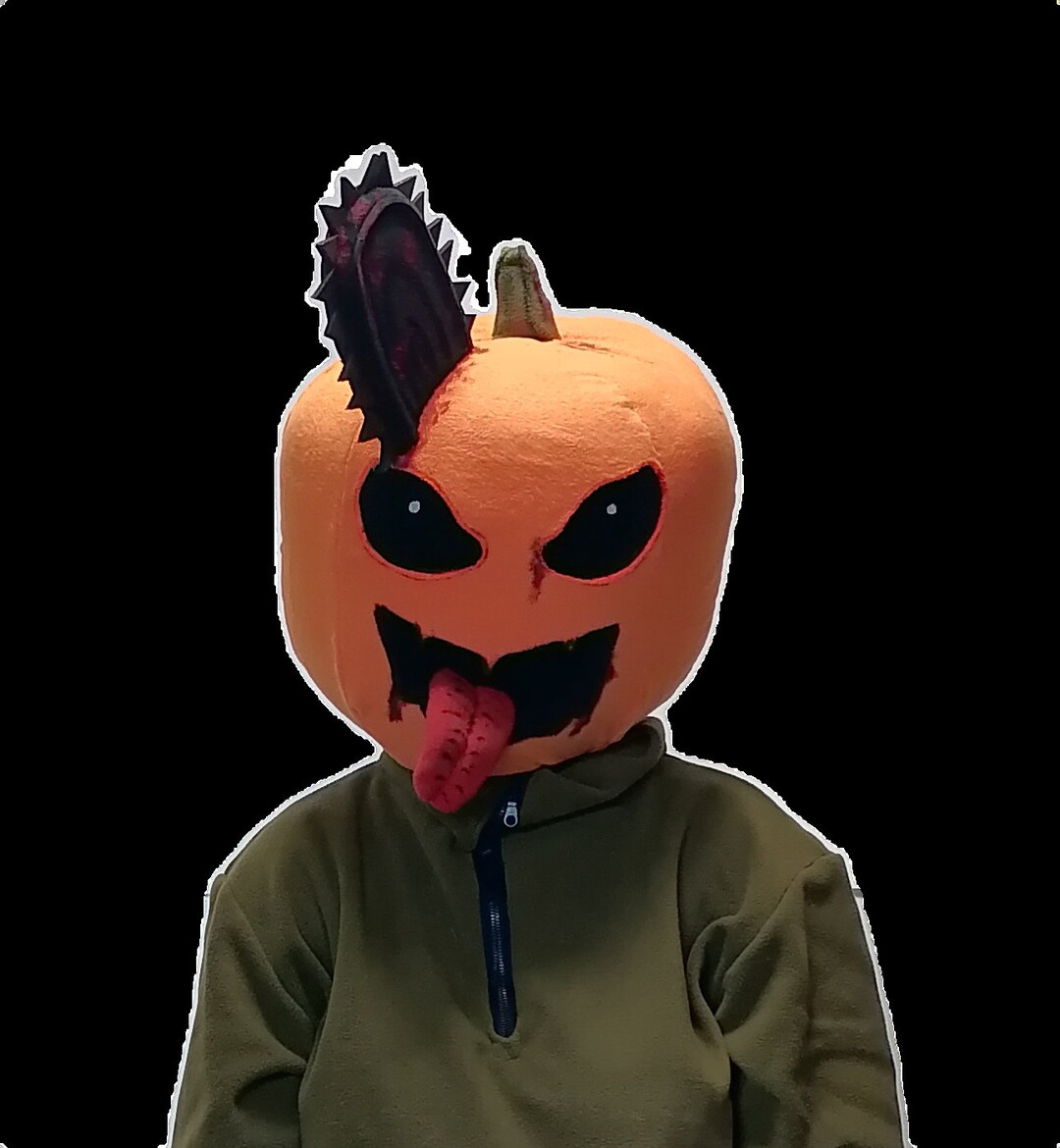 Pumpkin Helmet Mask for Halloween Cosplay Pumpkin - Etsy