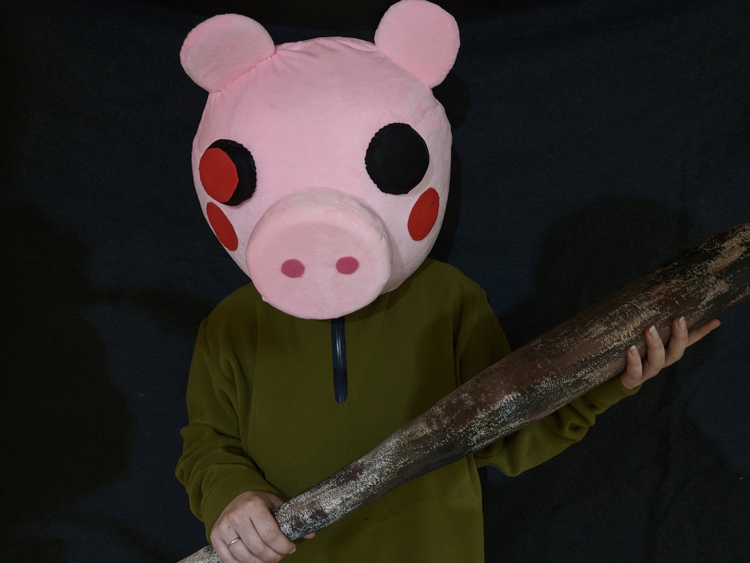 Piggy Roblox Cosplay Mask , Baseball Bat Helmet Halloween - Etsy Australia