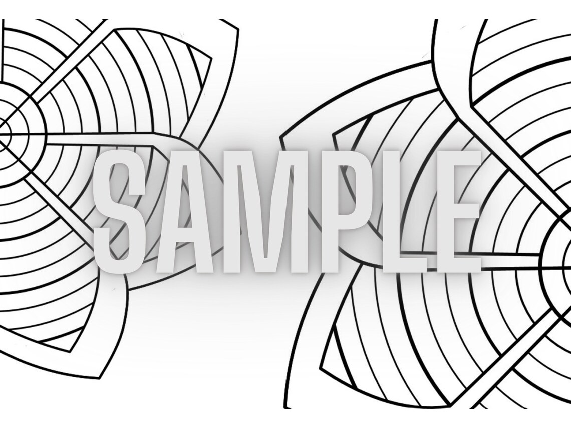 Circle Graph Flower: Beadwork Template. PDF Download of Template and ...