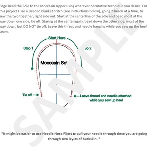 Moccasin Keychain Pattern and Tutorial: Beading Tutorial,assembly ...
