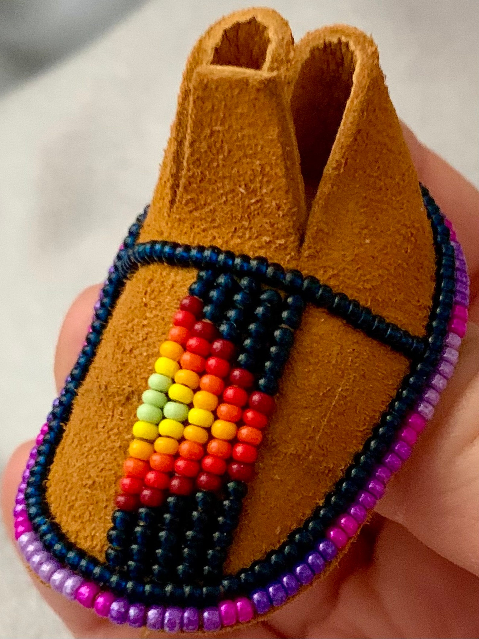 Moccasin Keychain Pattern and Tutorial: Beading Tutorial,assembly ...