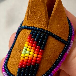 Moccasin Keychain Pattern and Tutorial: Beading Tutorial,assembly Instructions, Pattern Pieces ...