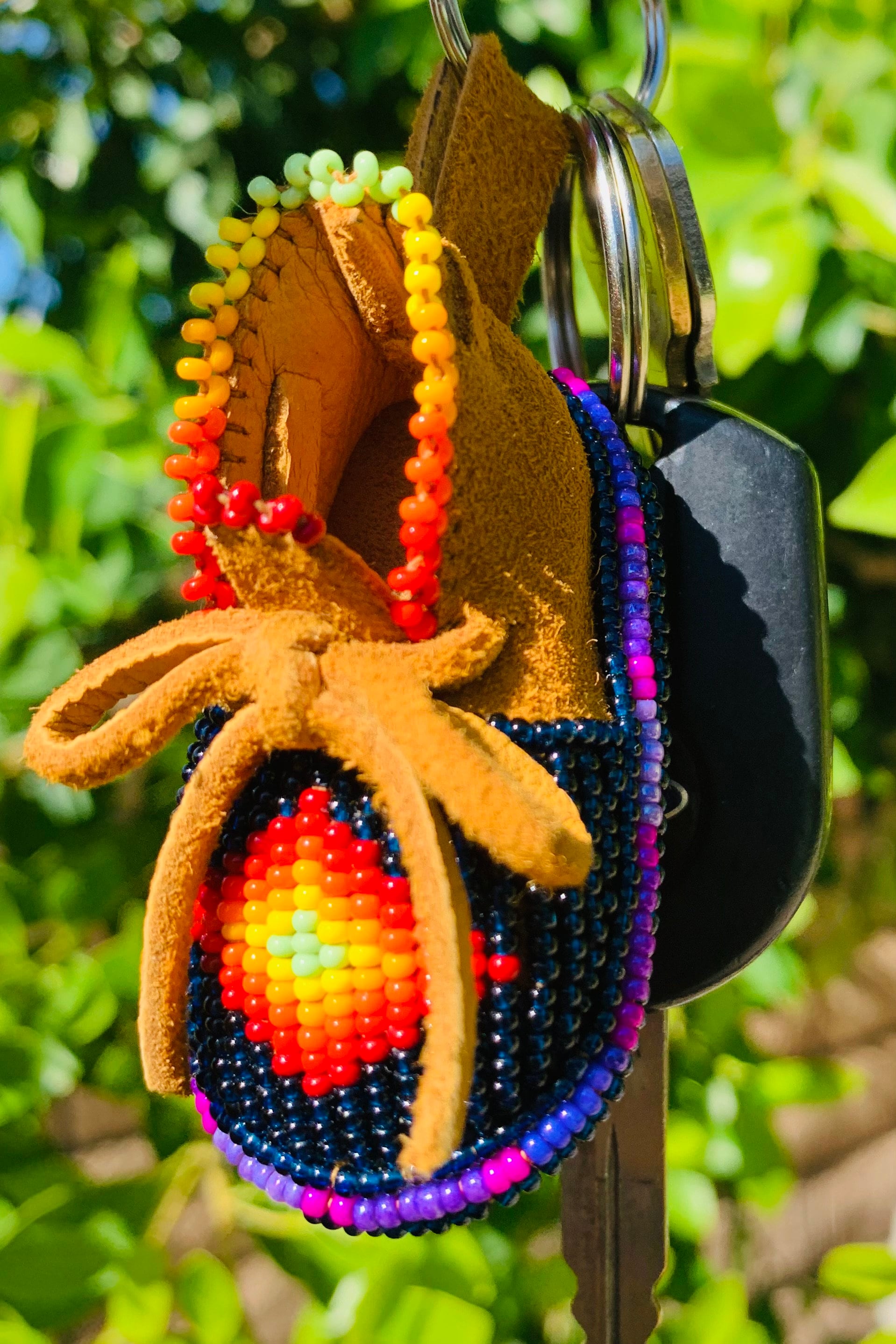 Moccasin Keychain Pattern and Tutorial: Beading Tutorial,assembly ...