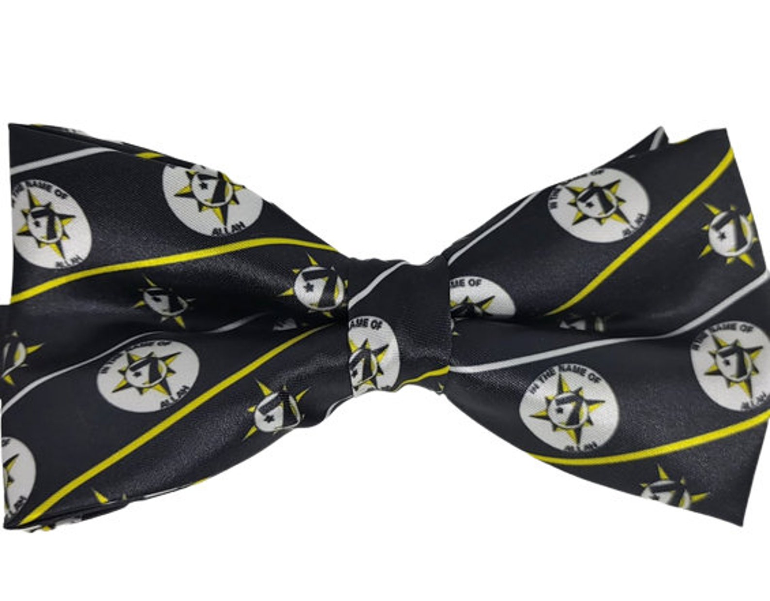 Nation of Gods and Earths Bow Tie , New Black Five-percent Nation Clip ...