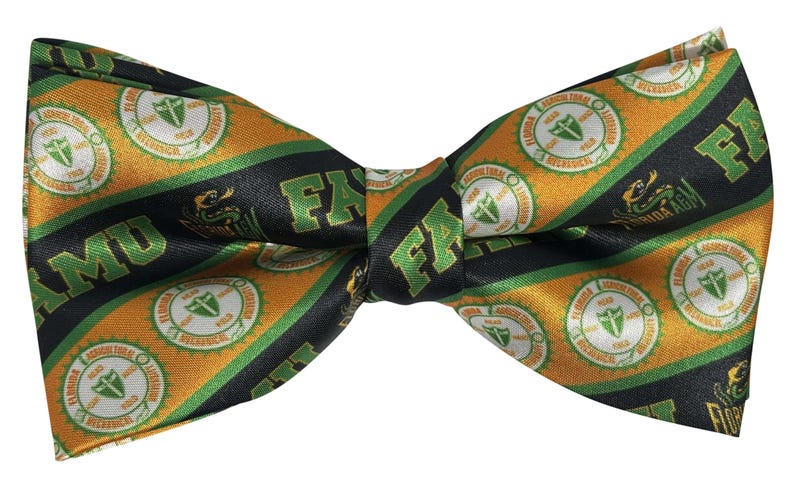 FAMU Rattlers Bow Tie, NEW! HBCU Black Florida A&M University Bowtie - Etsy
