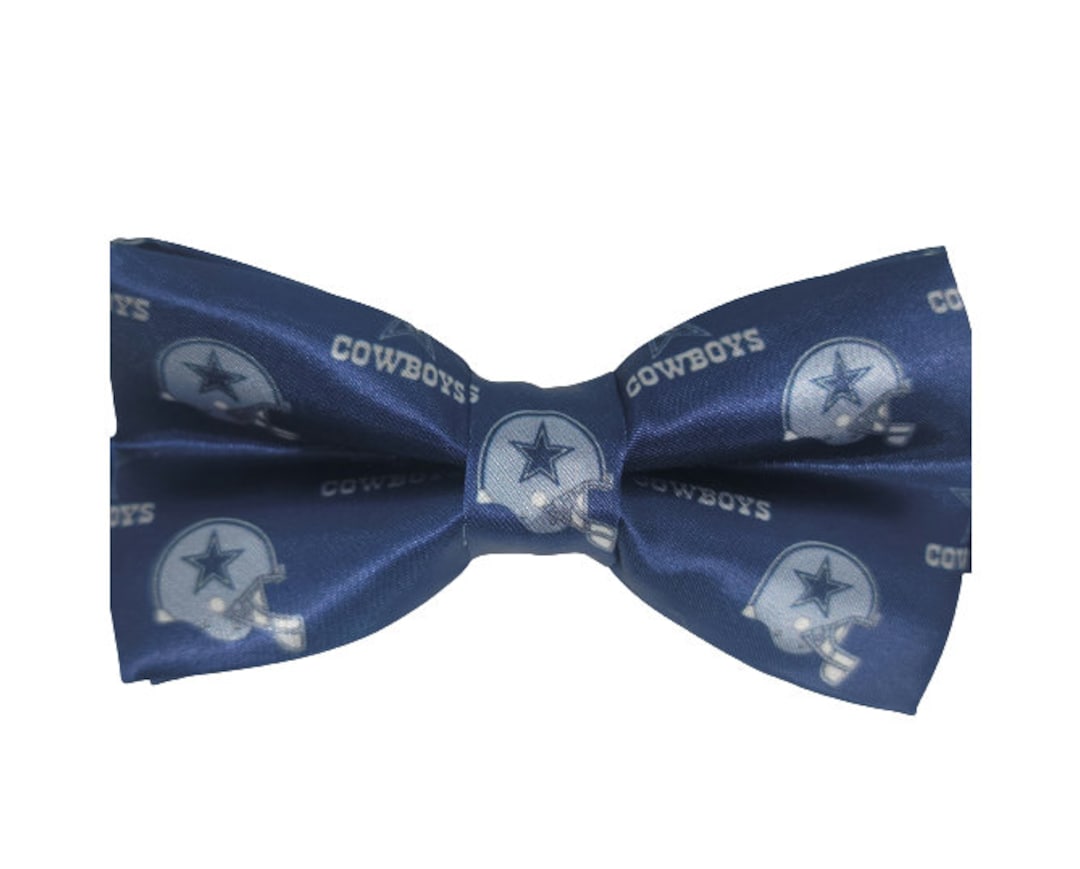 Dallas Cowboys Bow Tie, NEW! Dallas Cowboys Blue Prettied Bow Tie - Etsy