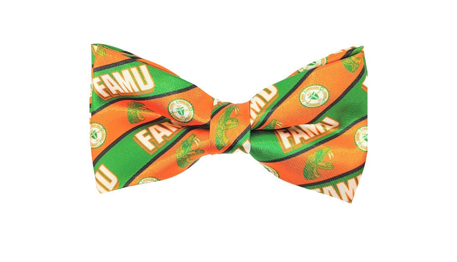 FAMU Rattlers Bow Tie, NEW! HBCU Florida A&M University Bowtie - Etsy