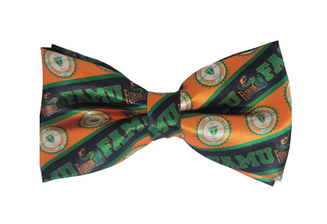 FAMU Rattlers Bow Tie, NEW! HBCU Black Florida A&M University Bowtie - Etsy