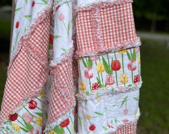 Handmade Rag Quilt - Etsy