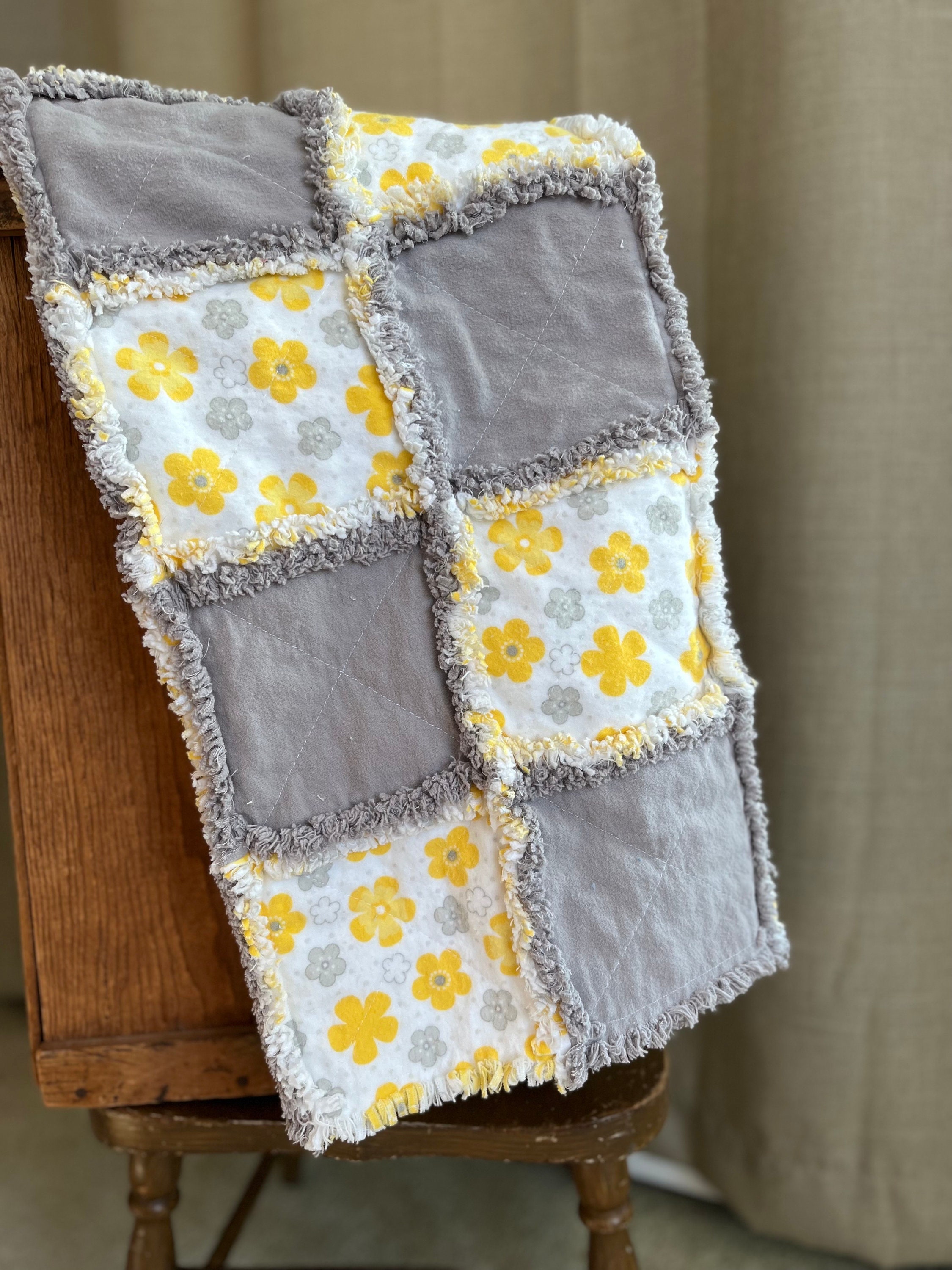 Handmade Rag Quilt - Etsy