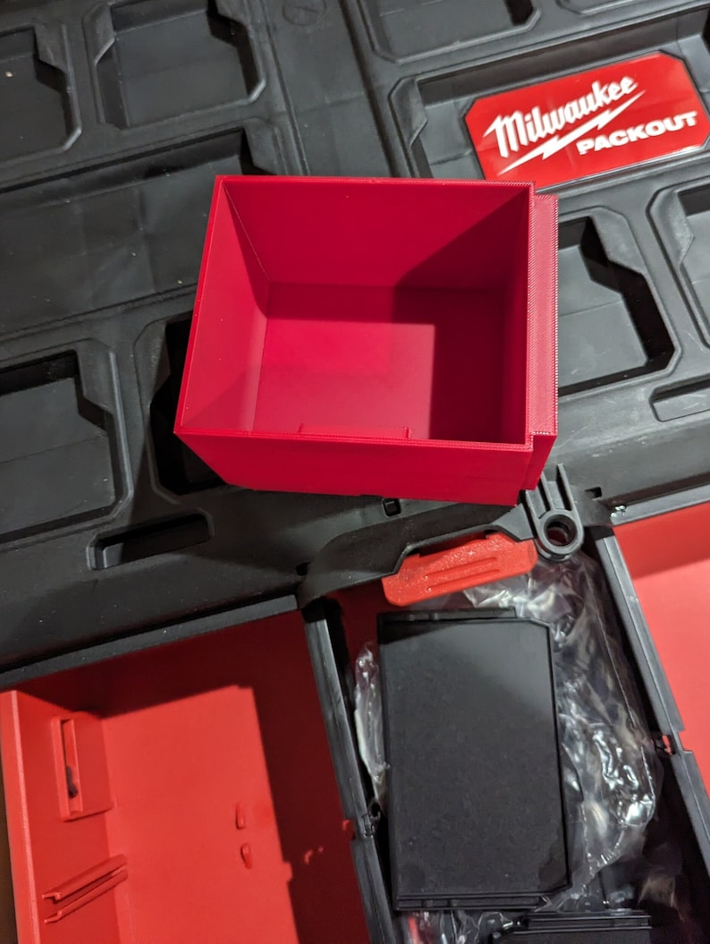 Milwaukee Packout Three Drawer Individual Inserts/bins. Organize Your ...