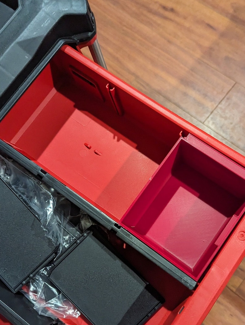 Milwaukee Packout Three Drawer Individual Inserts/bins. Organize Your ...
