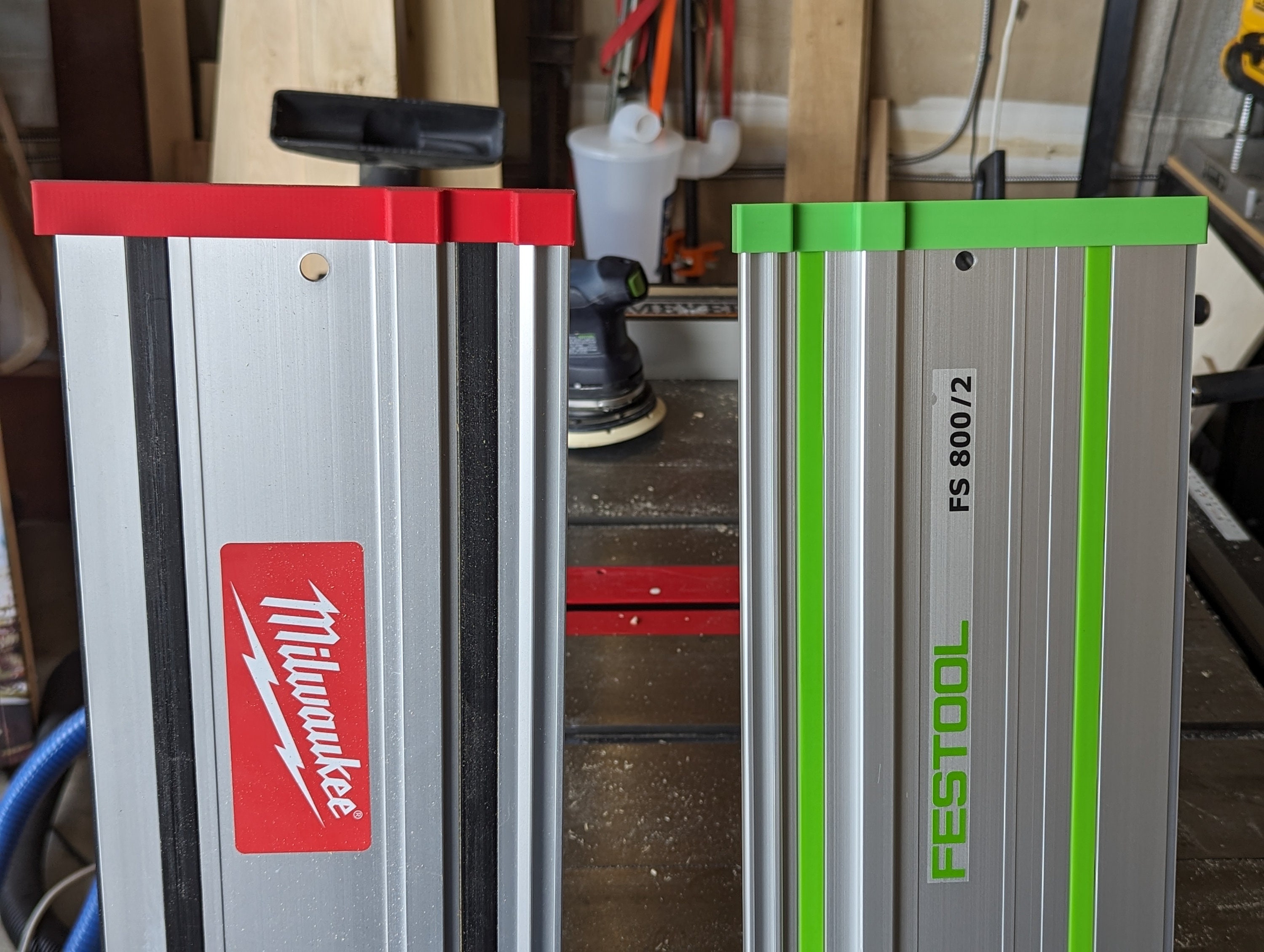 Milwaukee/festool/makita Track Saw Rail End Protectors (default Red ...