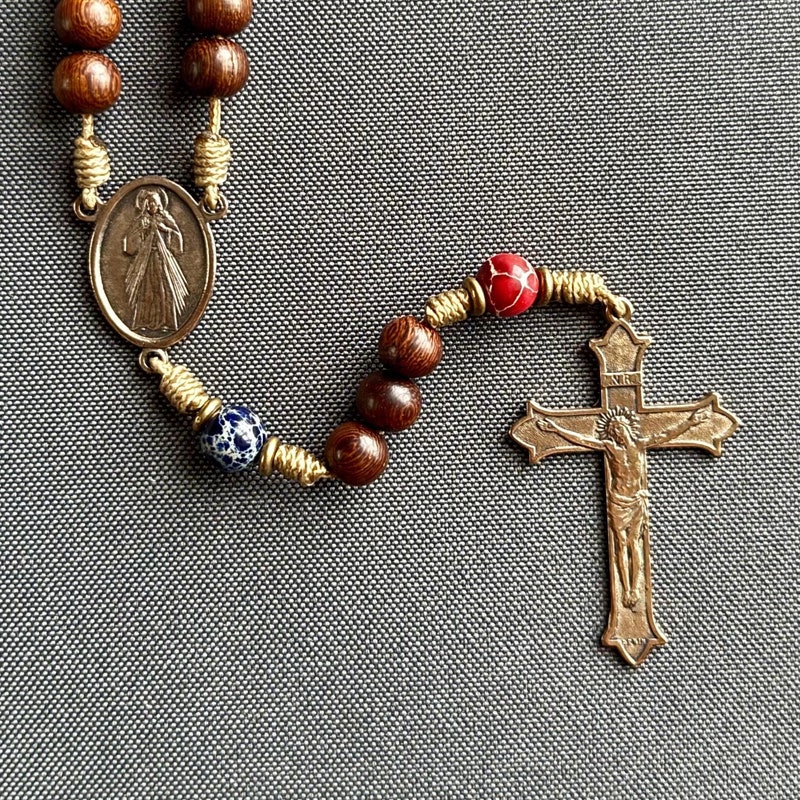 Divine Mercy Rosary - Etsy