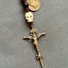 St. Mary Magdalene Memento Mori Rosary - Solid Bronze / Skull Rosary ...