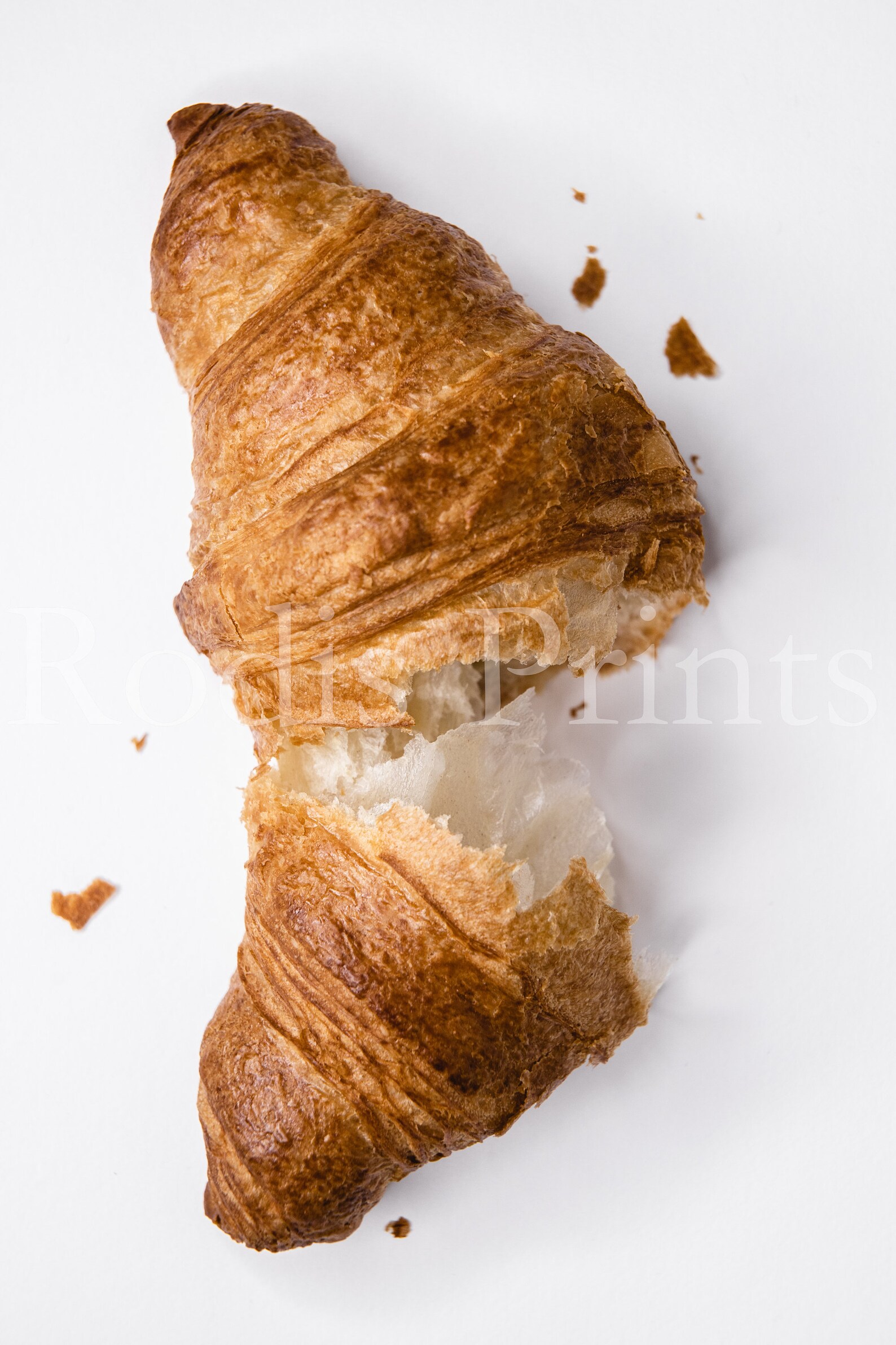 Croissant Photo Instant Digital Download Wall Art Print Food Bake Image ...
