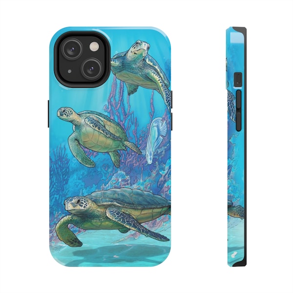 Turtle Phone Case - Etsy