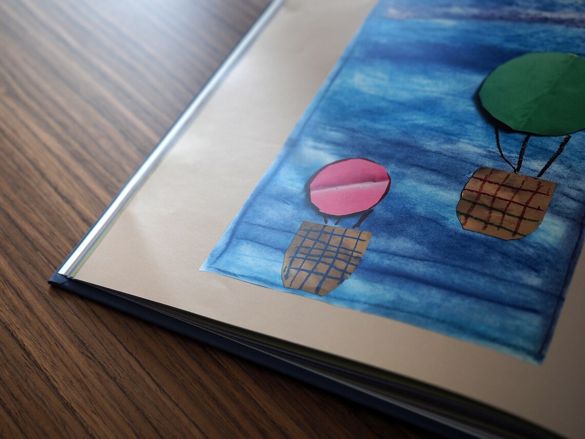 Landscape Kid’s Art Hardcover Photo Book | Thoughtful Holiday Keepsake ...