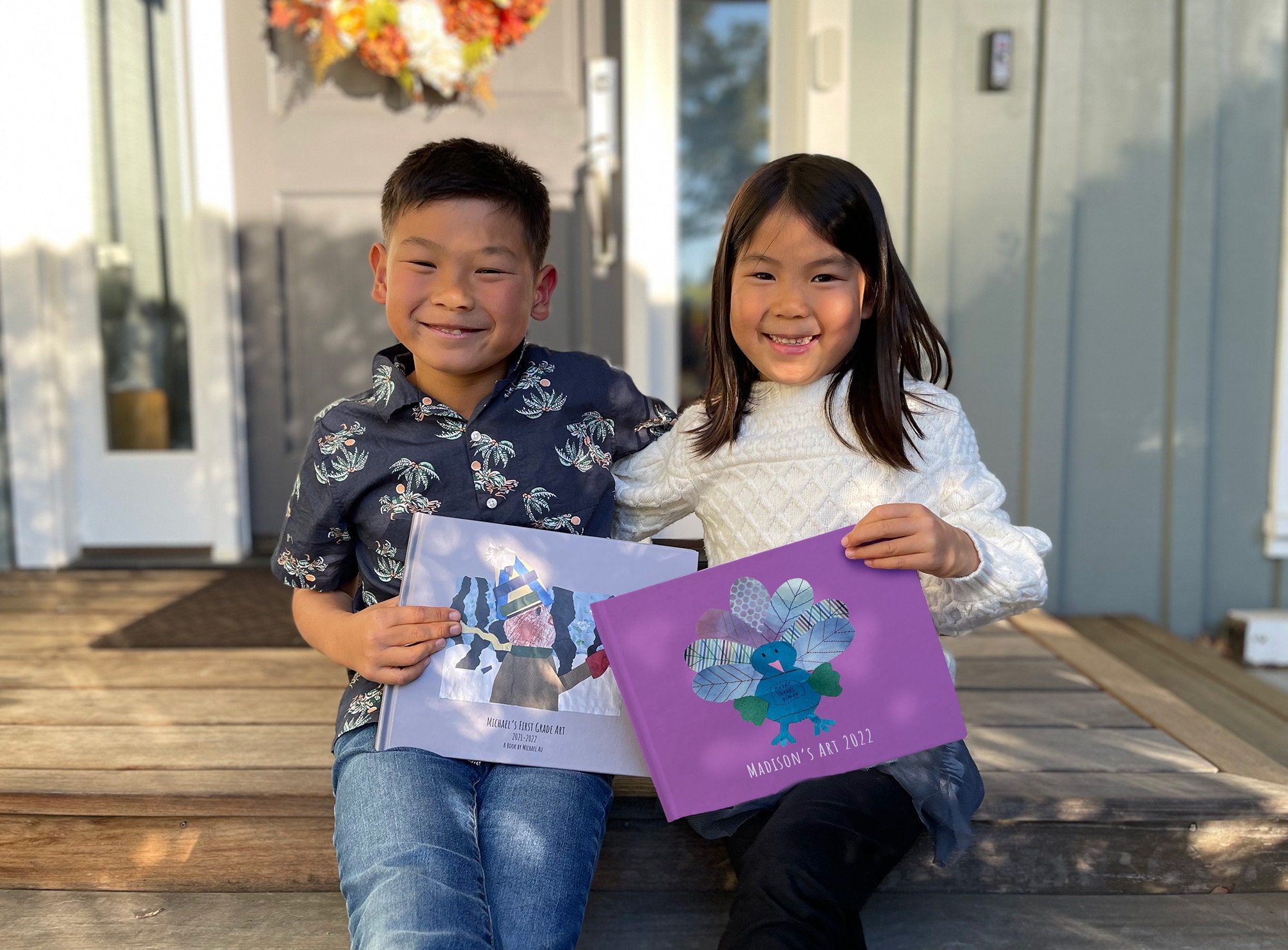 Landscape Kid’s Art Hardcover Photo Book | Thoughtful Holiday Keepsake ...
