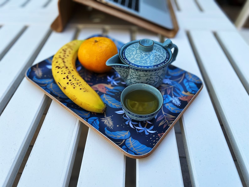 Wooden Rectangular Plate (forest) - Etsy