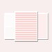 Printable Notebook Paper, 9 Styles, Coral Color, Digital Pdf, - Etsy