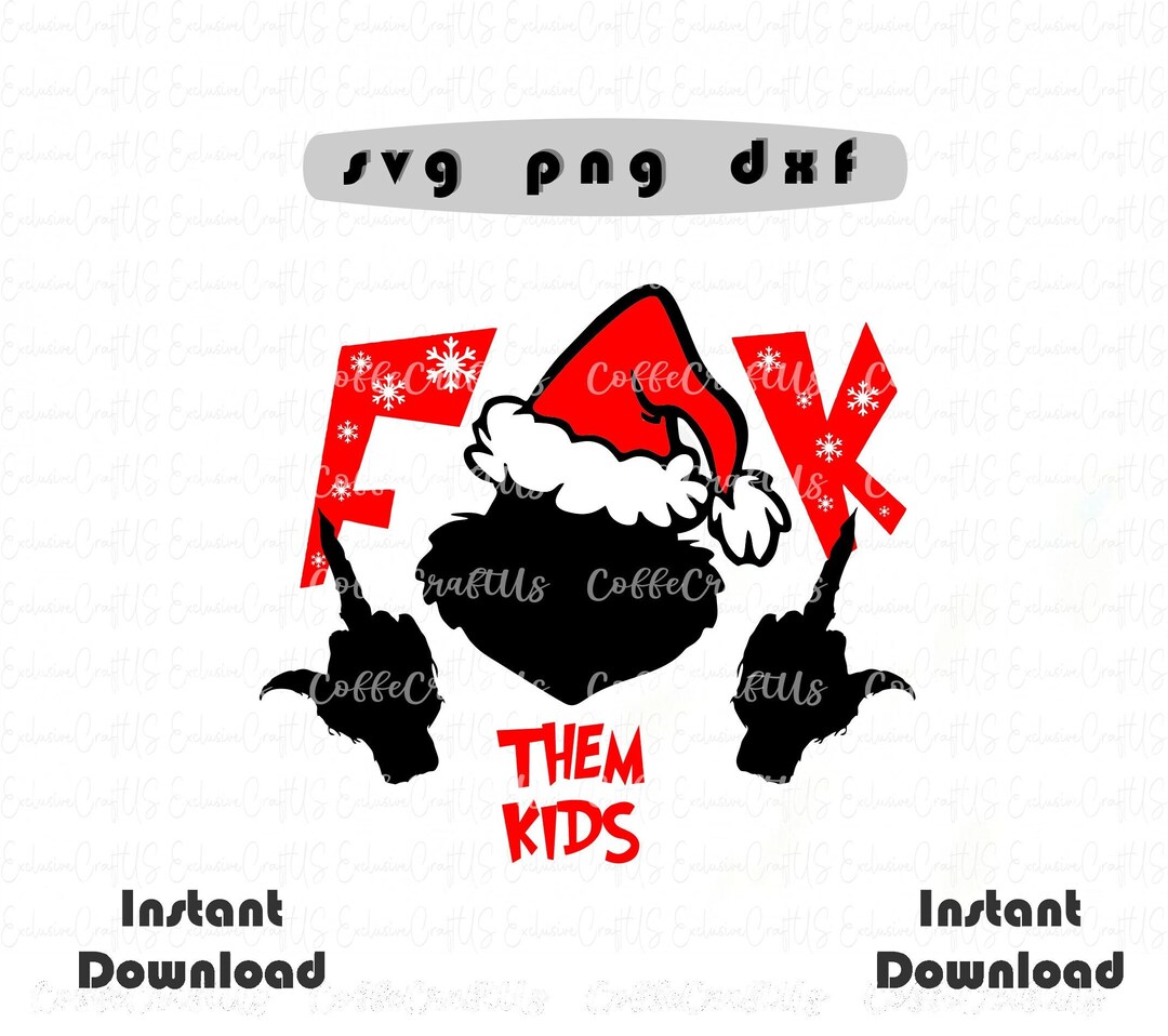 Grinch Middle Finger SVG, Grinch Giving the Finger, Middle Finger SVG ...