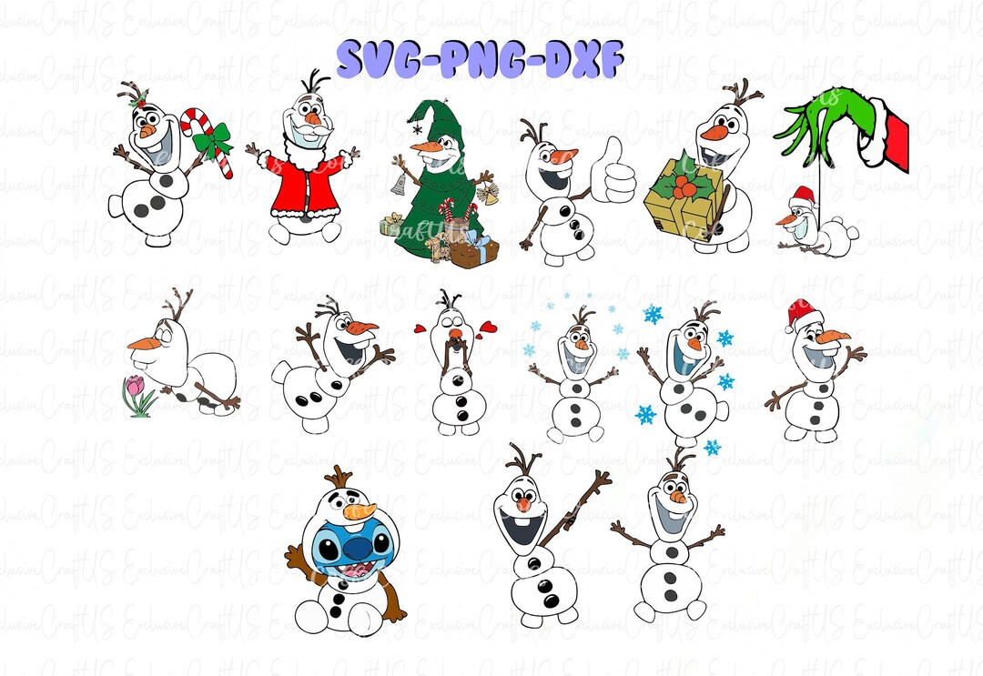 Olaf Svg Bundle Frozen Svg Christmas Svg Olaf Svg Olaf Svg - Etsy Canada