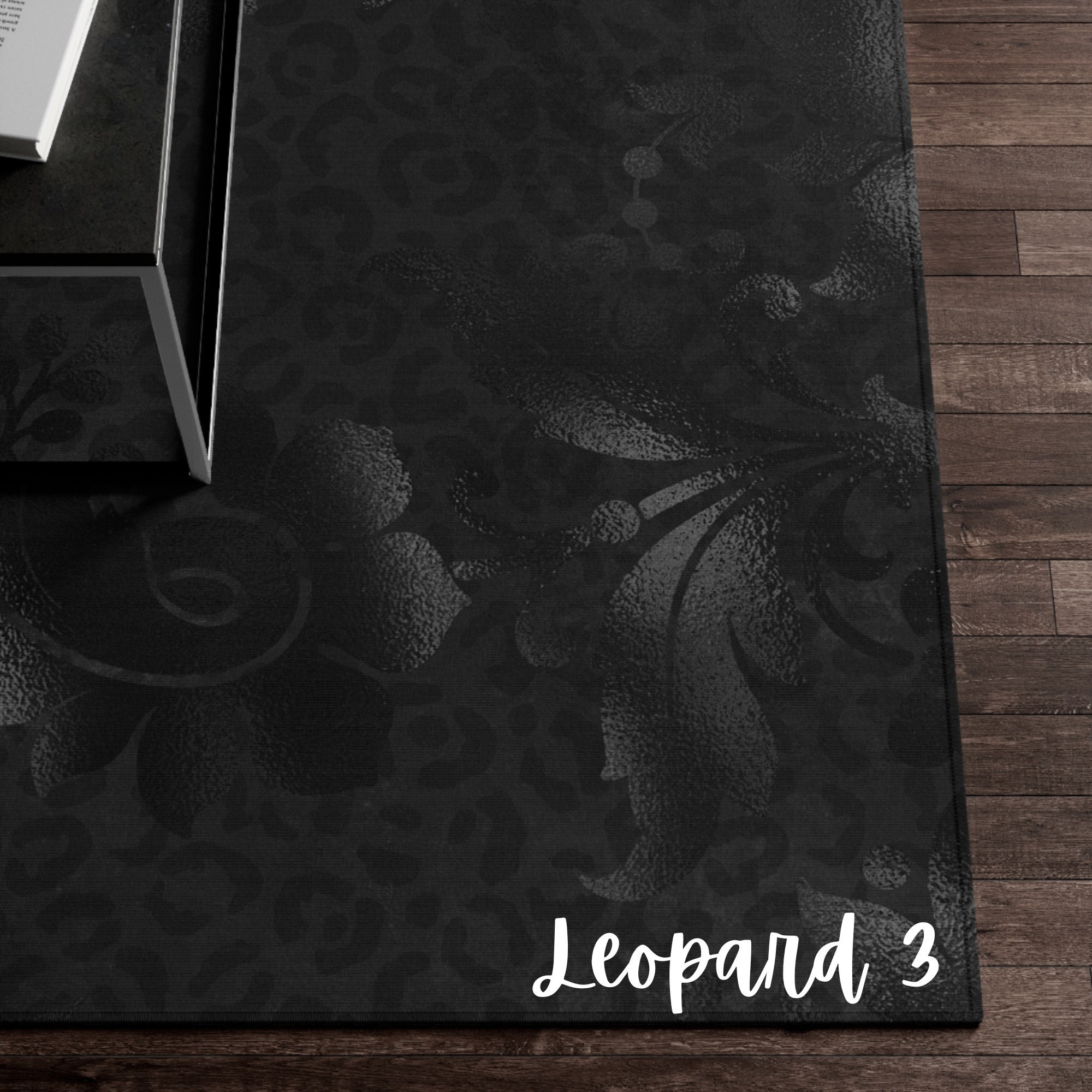 Leopard Area Rug Leopard Print Rug Animal Print Dornier Rug - Etsy