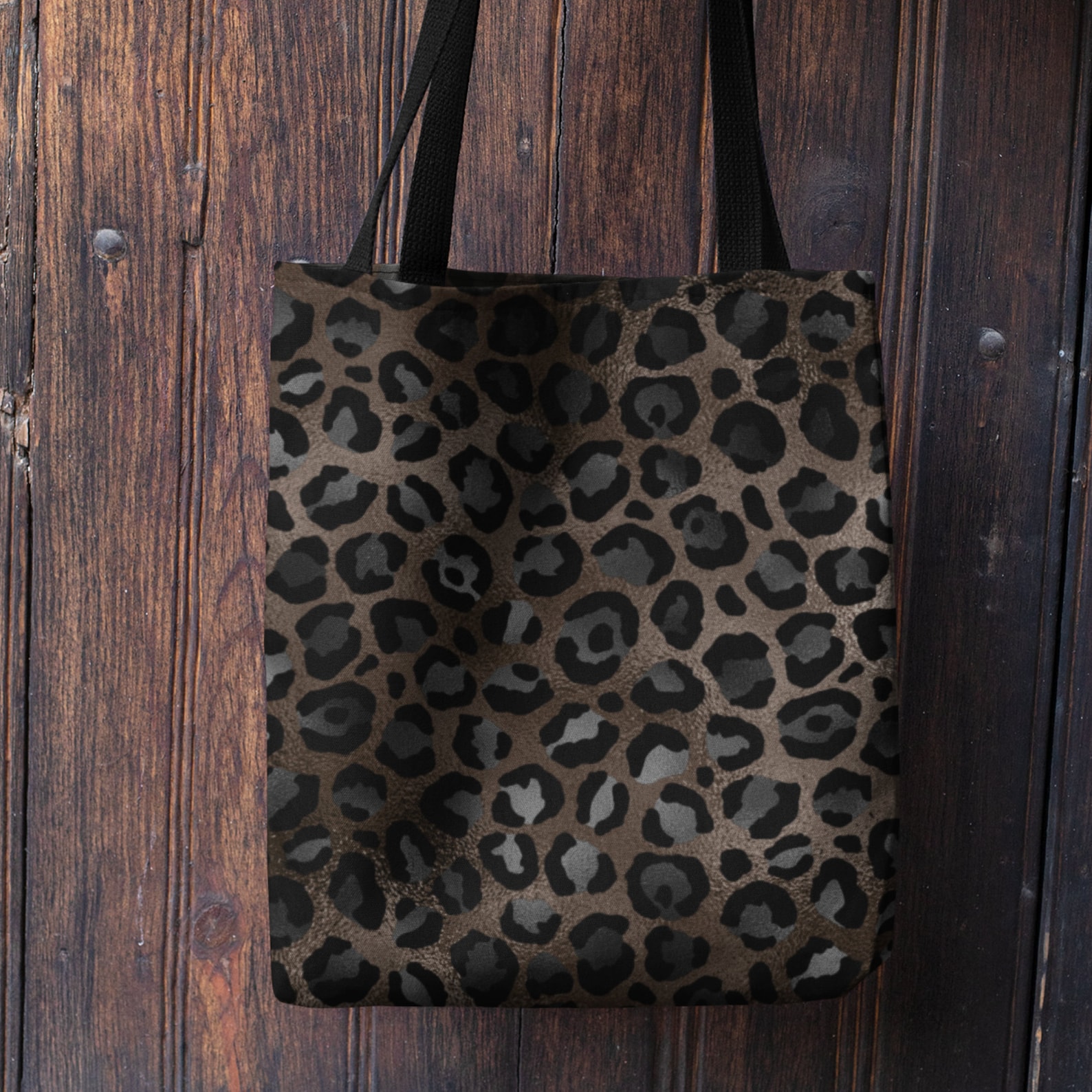 Leopard Tote Bag Leopard Print Accessories Leopard Travel Bag - Etsy