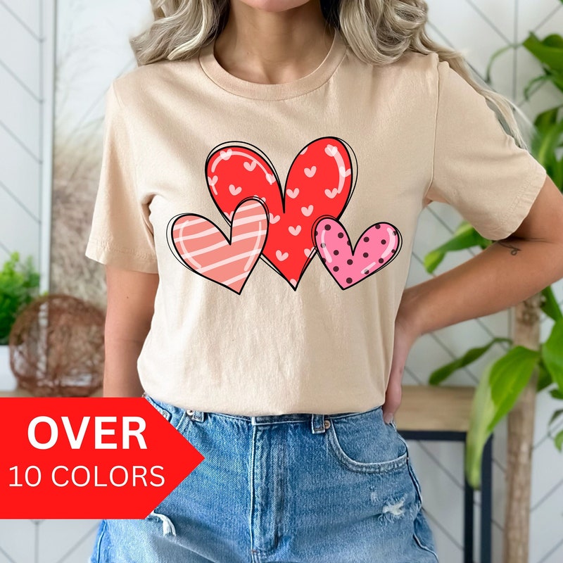 Heart T Shirt - Etsy