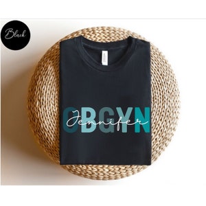 Personalized OBGYN Shirt, Custom OBGYN Nurse T-shirt, Obstetrics and ...