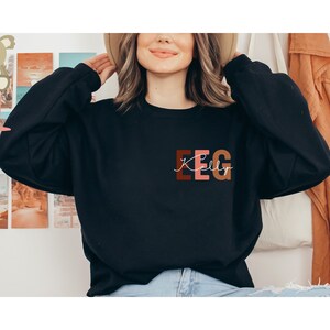 Personalized EEG Tech Sweatshirt, Custom EEG Shirt, EEG Tech Gift ...