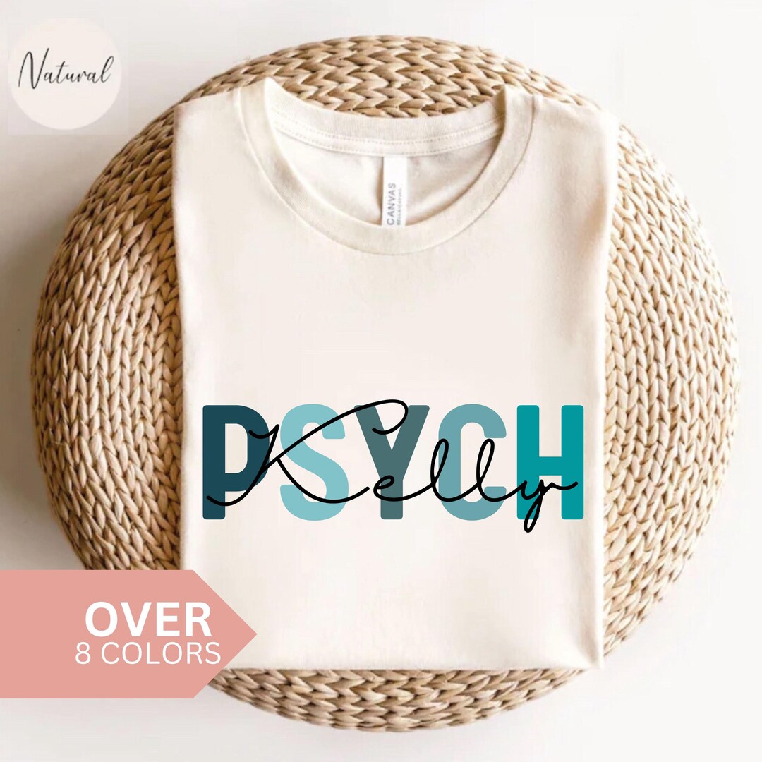 Personalized PSYCH Nurse Shirt, Custom PSYCH Nurse T-shirt, PSYCH Nurse ...