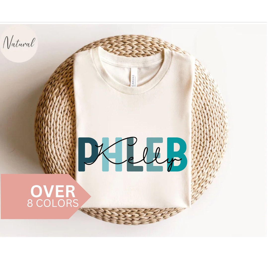 Personalized Phleb Tech Shirt, Custom Phleb Tech T-shirt, Phlebotomist ...