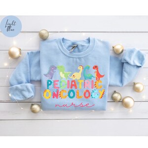 Pediatric Oncology Nurse Sweatshirt, PEDS ONC Nurse Shirt, Pediatric ...