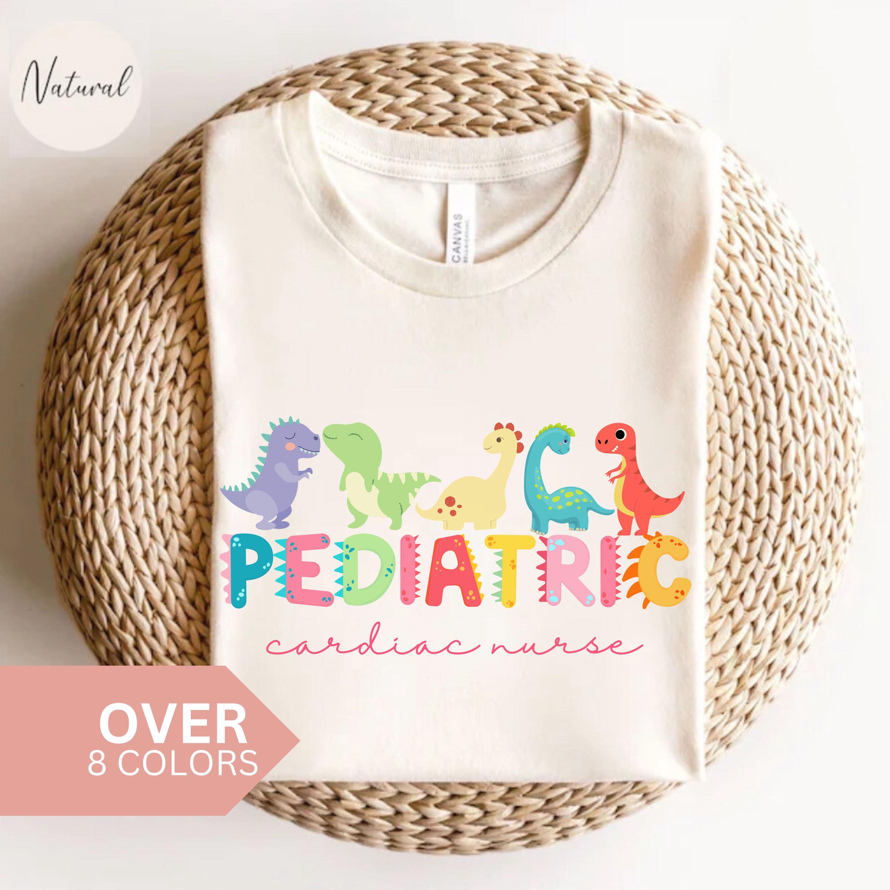 Pediatric Cardiac Nurse Shirt, Pediatric Cardiology Nurse Tshirt, PEDS ...