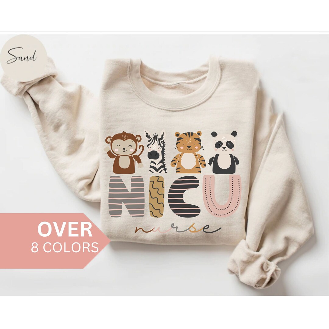NICU Nurse Sweatshirt, NICU Nurse Shirt, NICU Nurse Gift, Nurse ...