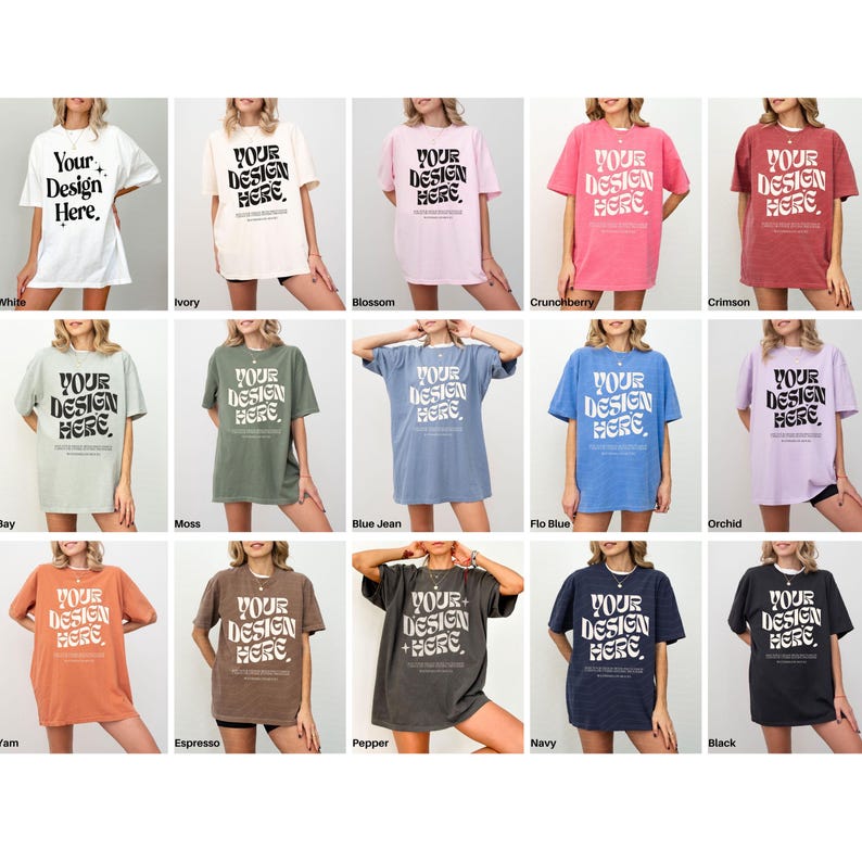 Comfort Colors® I Just Work Here Shirt, Funny Humor T-shirt, Sarcasm ...