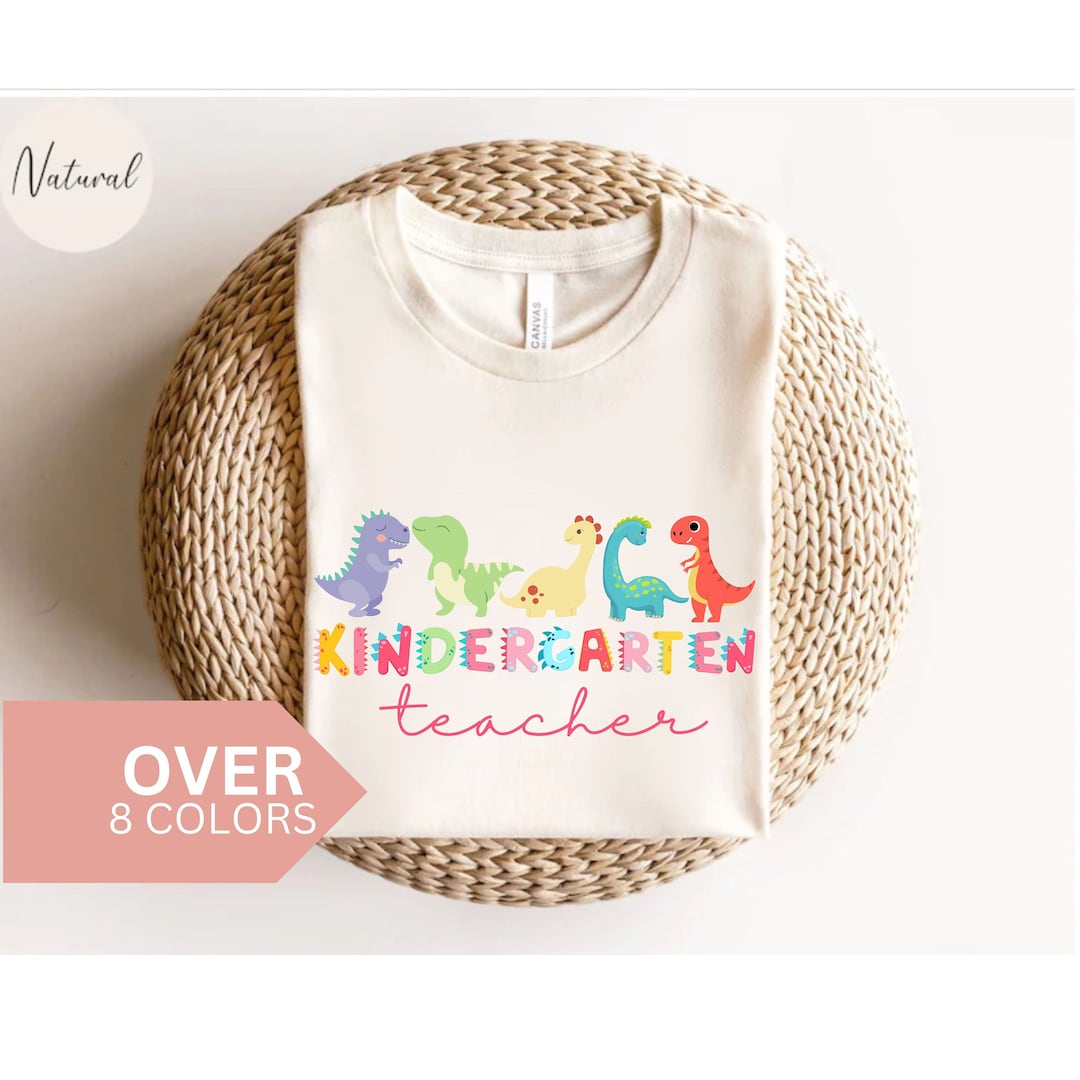 Kindergarten Teacher Shirt, Gift for Kindergarten Teacher, Kindergarten ...