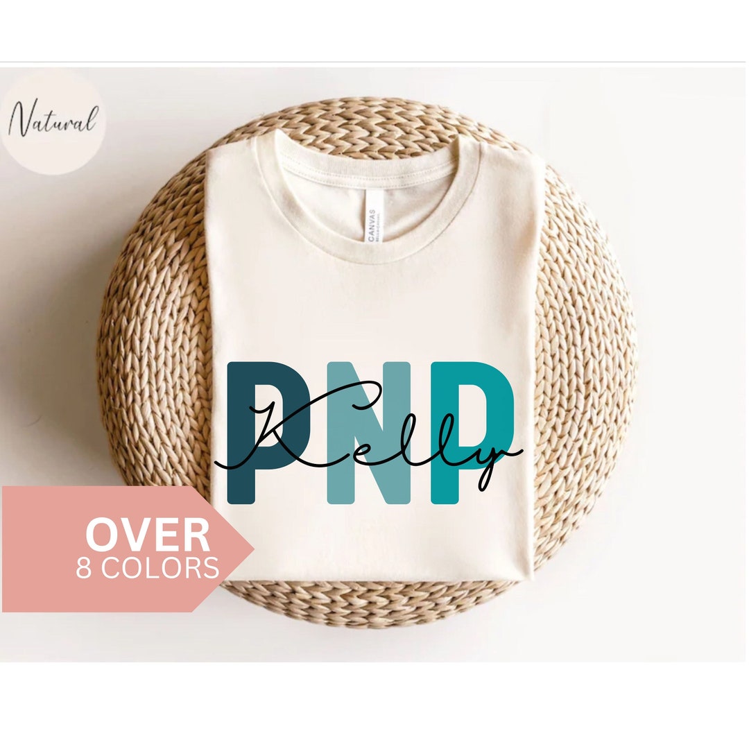 Personalized PNP Nurse Shirt, Custom PNP Nurse T-shirt, PNP Nurse Gift ...